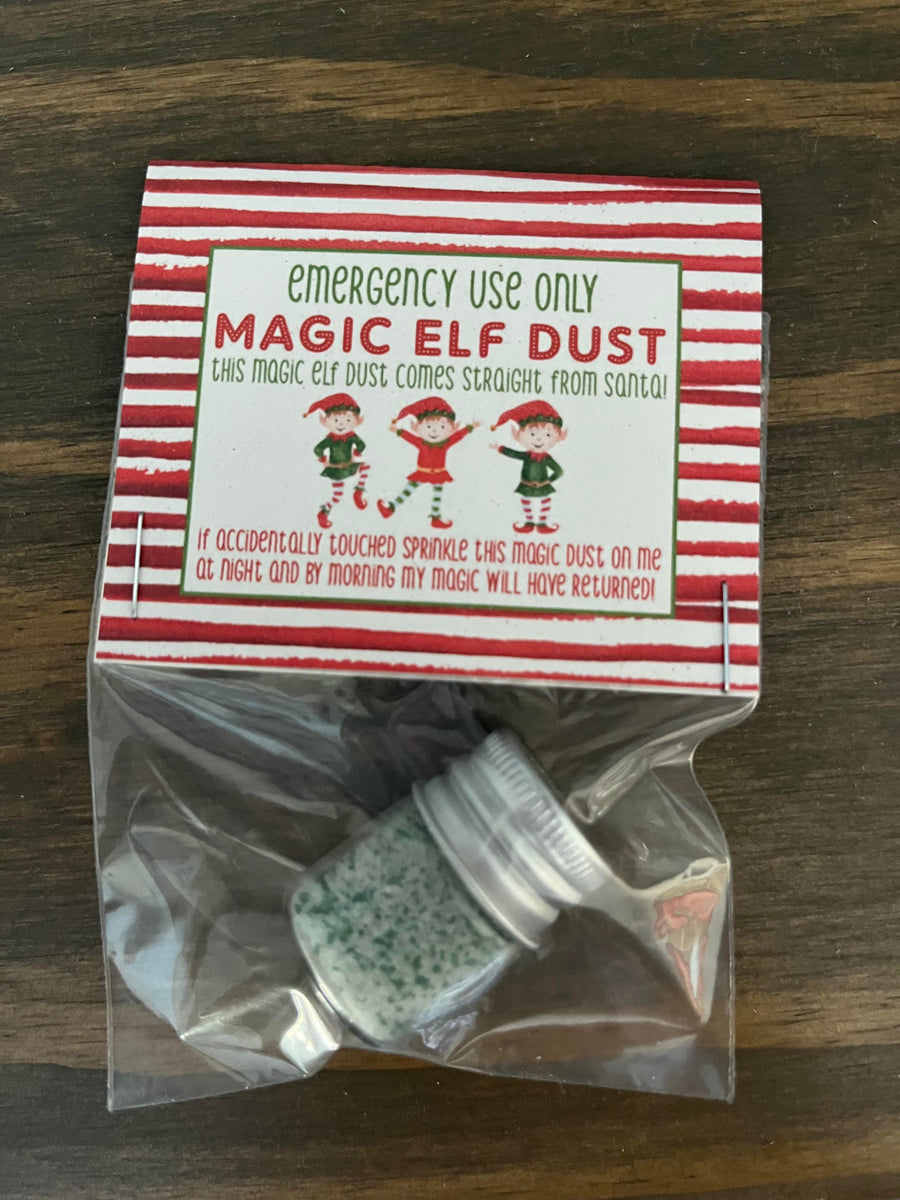 Magic Elf Dust - Christmas Treat Tags – Paisley Pear Designs and Invites