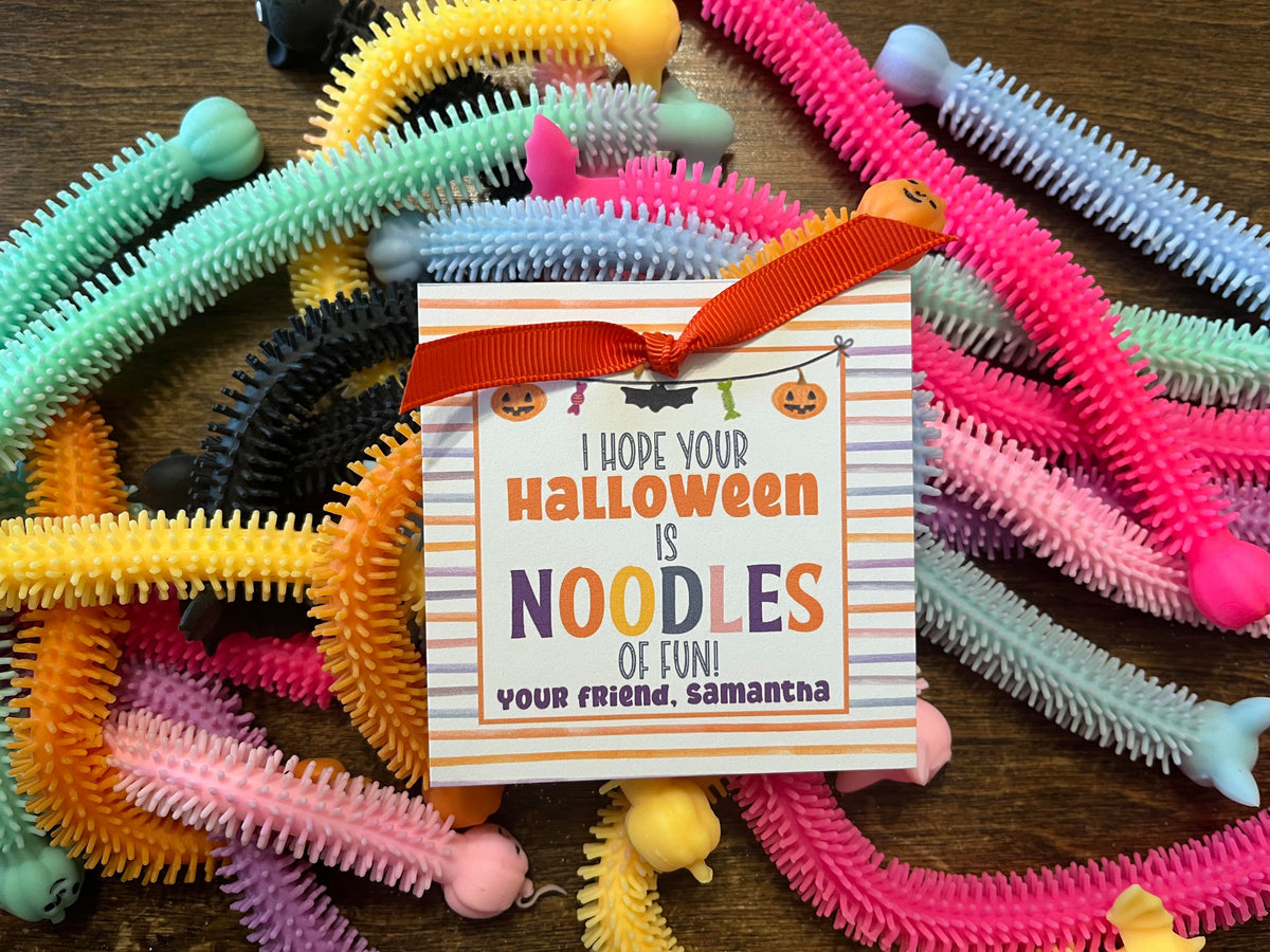 Noodles of Fun - Halloween Tag - Stretchy Noodle – Paisley Pear Designs ...